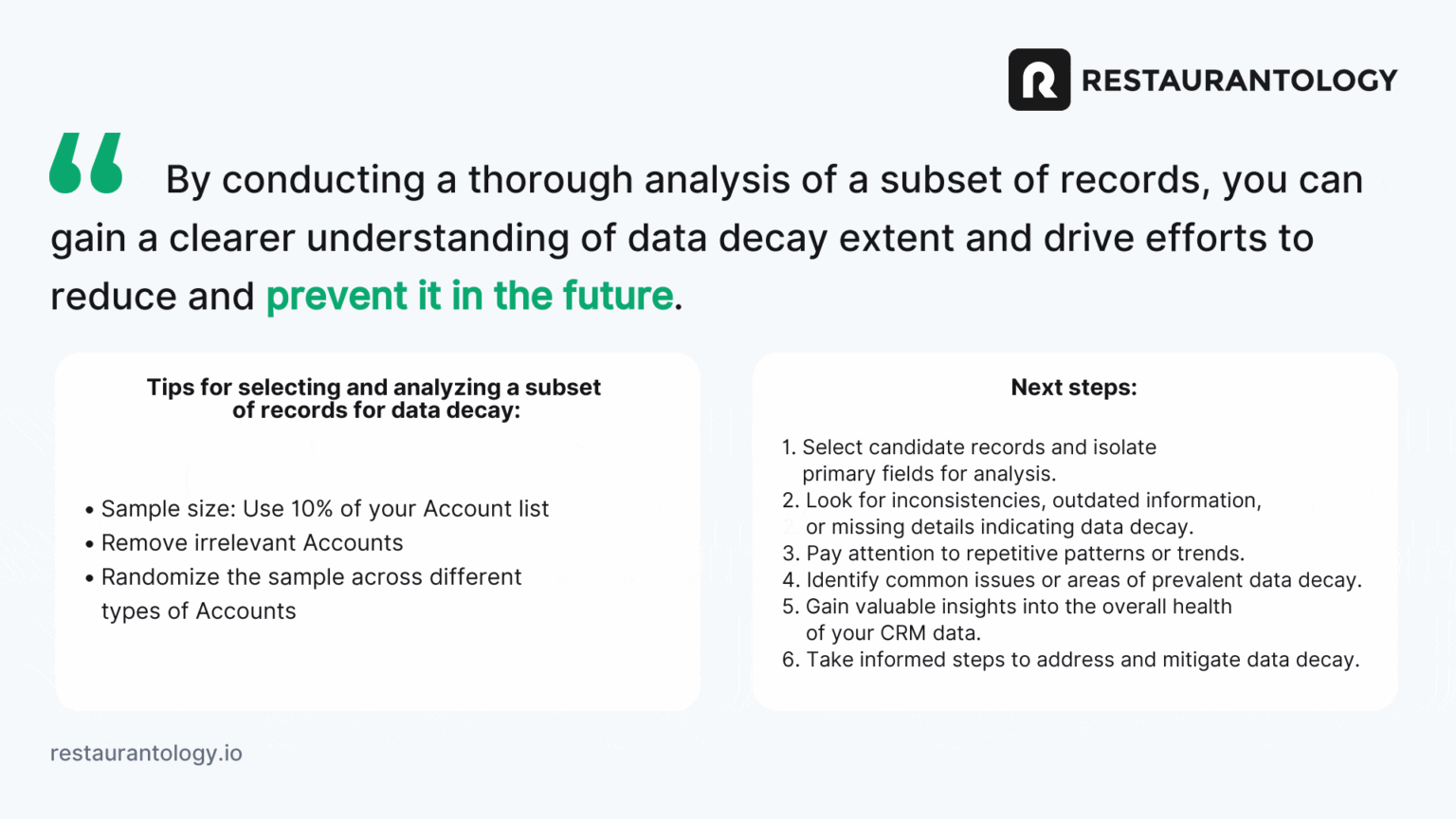 Diagnosing data decay: A step-by-step guide for companies selling to ...